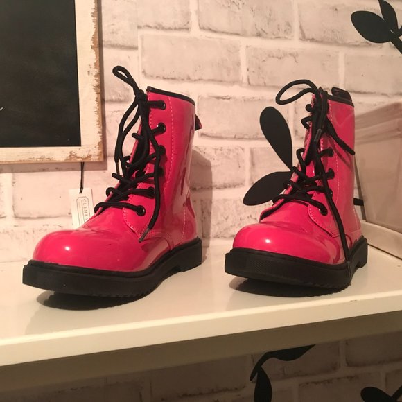 YoKids | Shoes | Boot Season I Heart Yokids Welma Combat Boots | Poshmark
